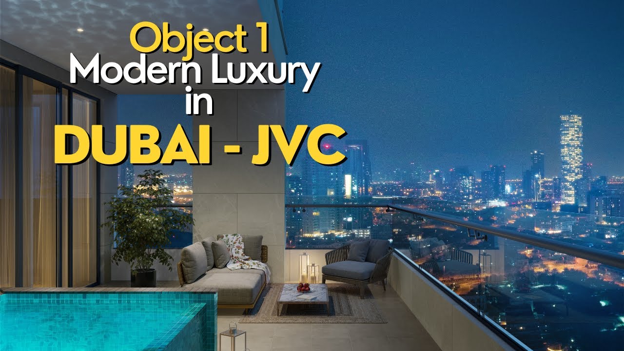 Object 1 RA1N - Modern Apartments for Sale in Jumeirah Village Circle ...