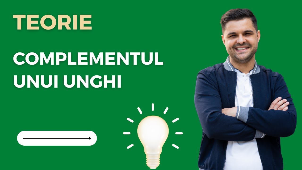 Teorie: Complementul unui unghi - YouTube