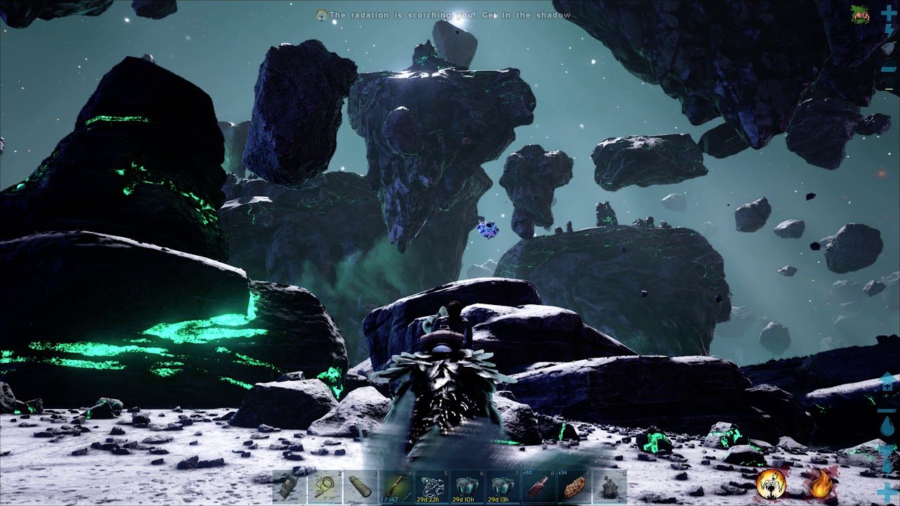 Element Shards Lunar Biome on Genesis in Ark - YouTube