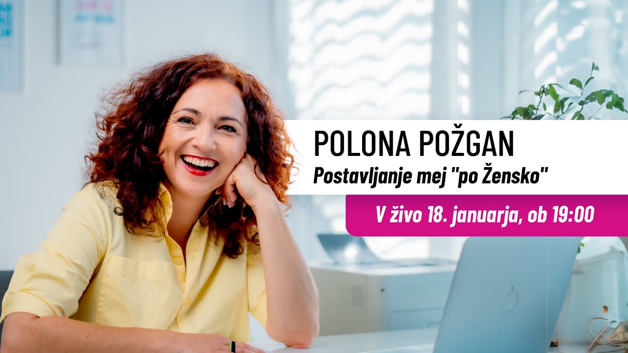 Polona Požgan: Postavljanje mej "po Žensko" - YouTube