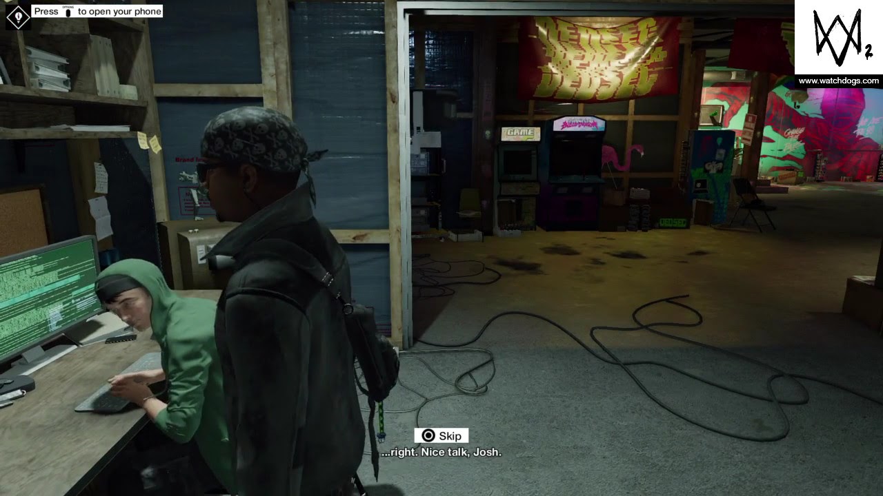WATCH_DOGS® 2 - Josh is my spirit animal #shorts - YouTube
