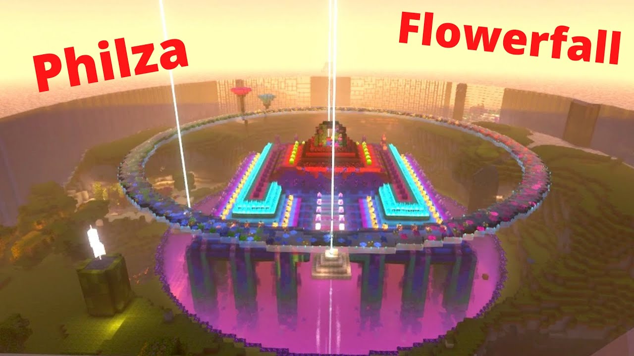Philza Finishes 20% of Flowerfall - YouTube