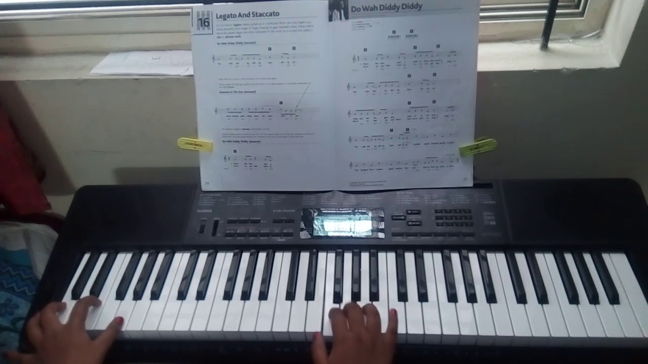 The Complete Keyboard part 1- Do Wa Diddy - YouTube