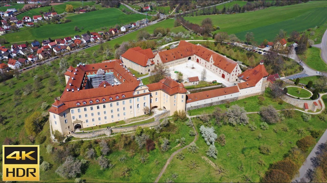 Schloss ob Ellwangen 4K - Deutschland - YouTube