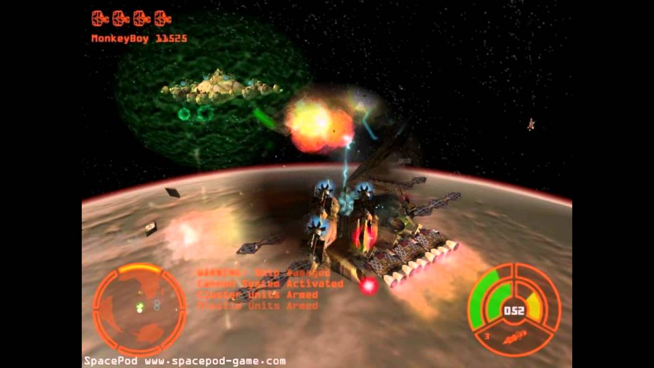 Space Pod PC 2003 Gameplay - YouTube