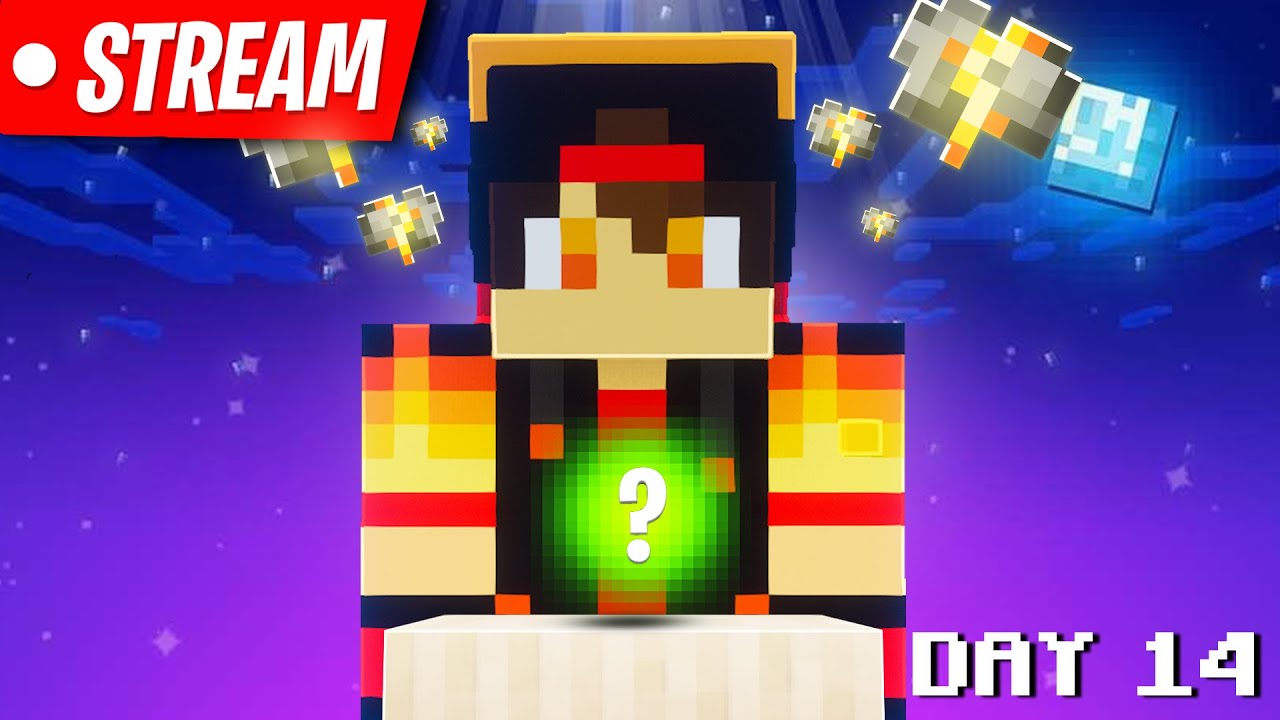 Collecting Everyblock In MInecraft Live - Day 14 - YouTube