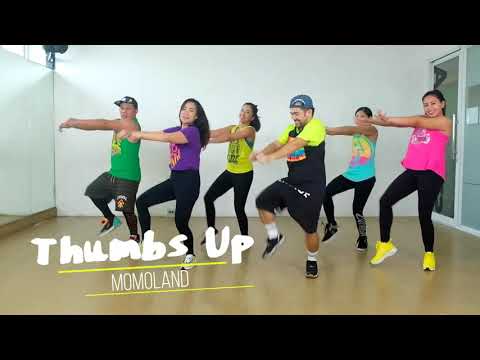 Thumbs up by. Momoland