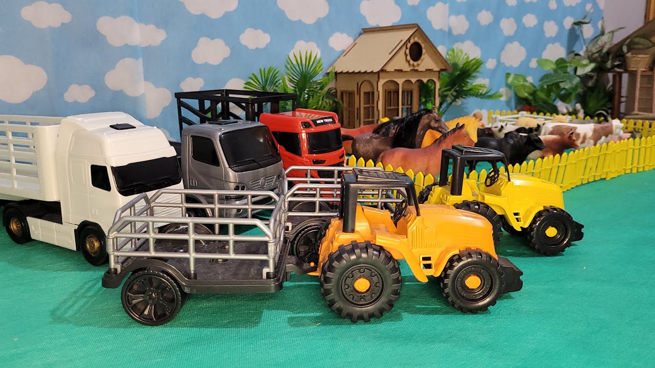 FARM ANIMALS BEING TRANSPORTED | ANIMAIS DA FAZENDA SENDO TRANSPORTADO ...