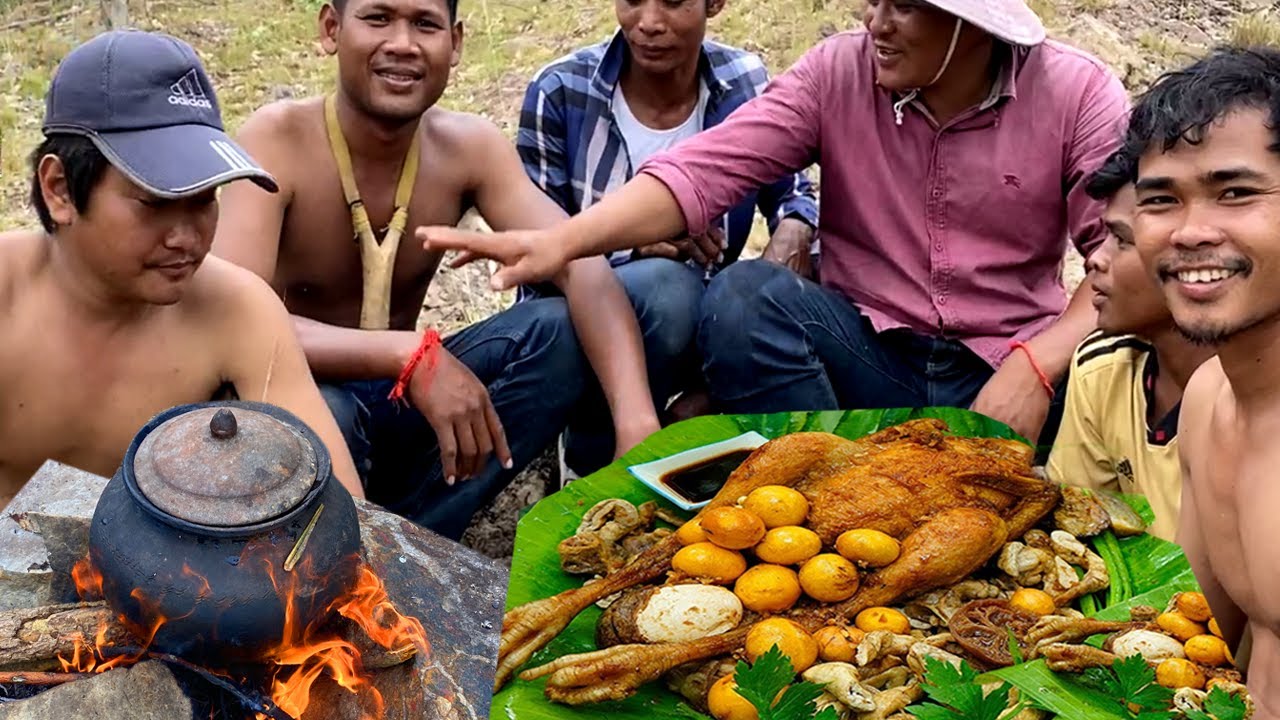 Amazing Steamed Chicken in Land pot - YouTube
