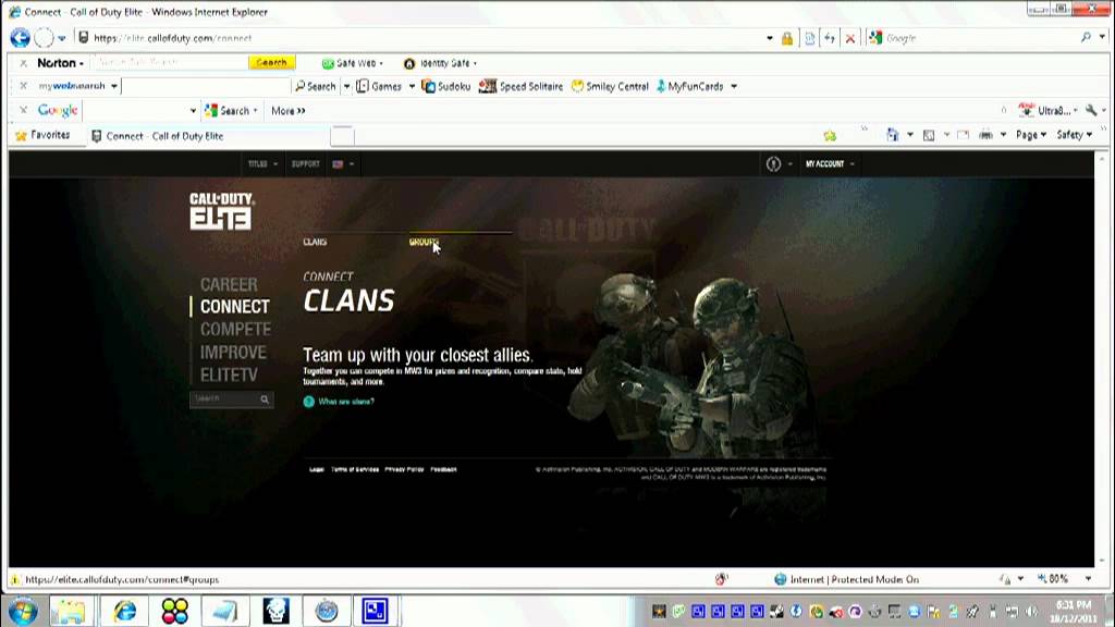 Call of Duty Elite Clan Uploading Info - YouTube