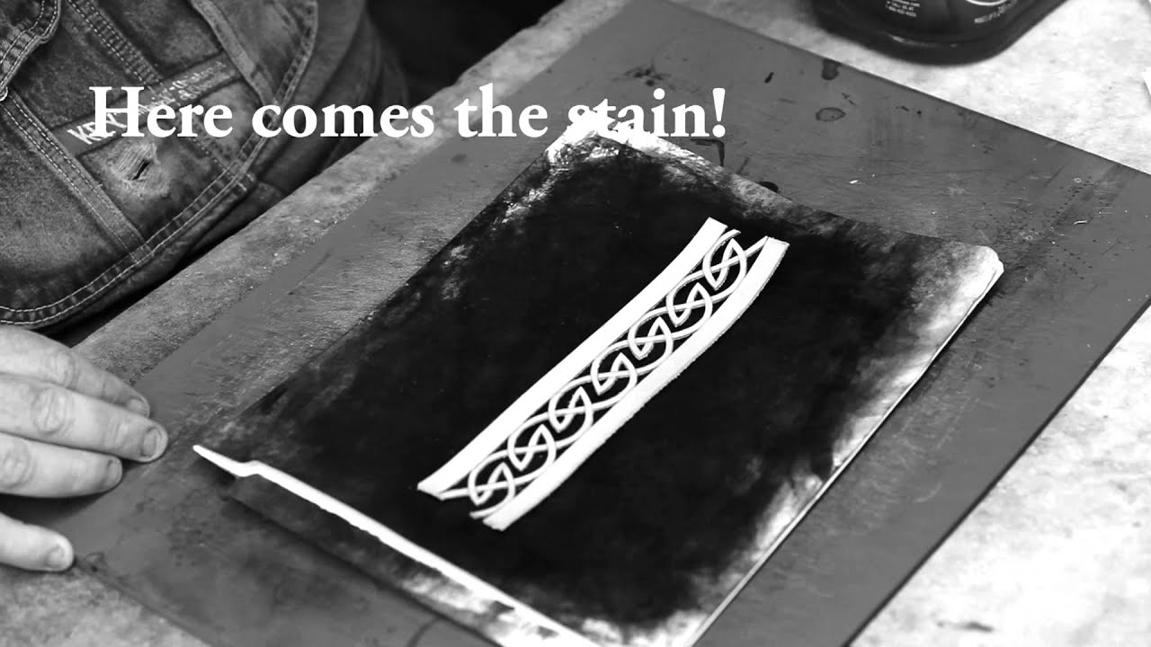 How to Tool a Celtic Knot- The Ethos Celtic Dara Design - YouTube