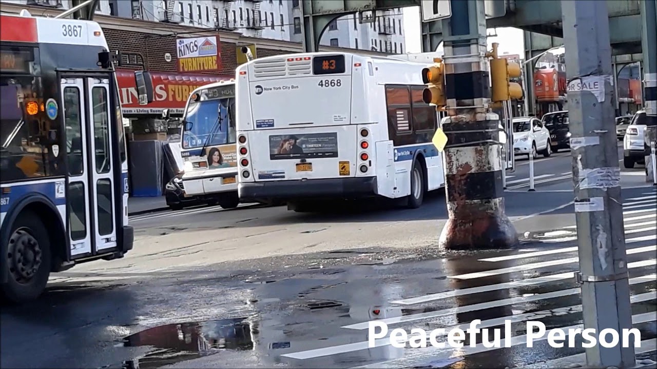 3 train shuttle bus action XD40, RTS & more [10/13/18] - YouTube