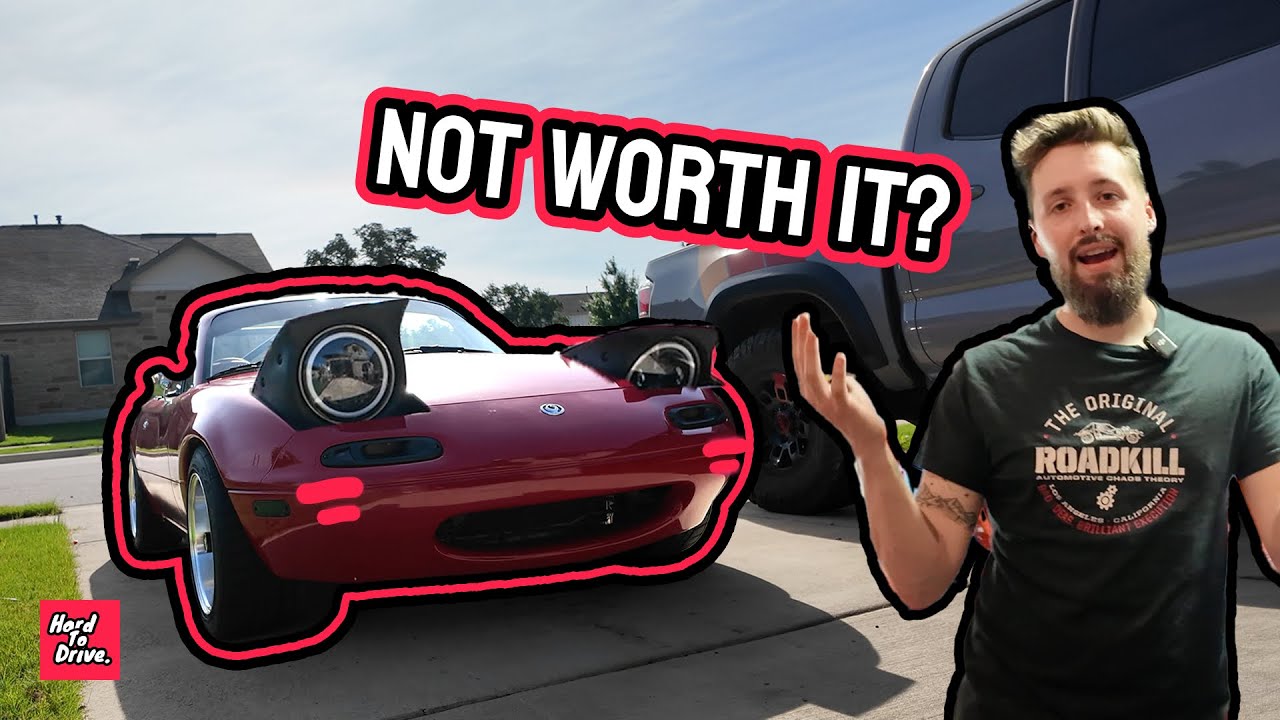 The reason you bought a Miata | Wink Mod | '97 'Rad' Miata - YouTube