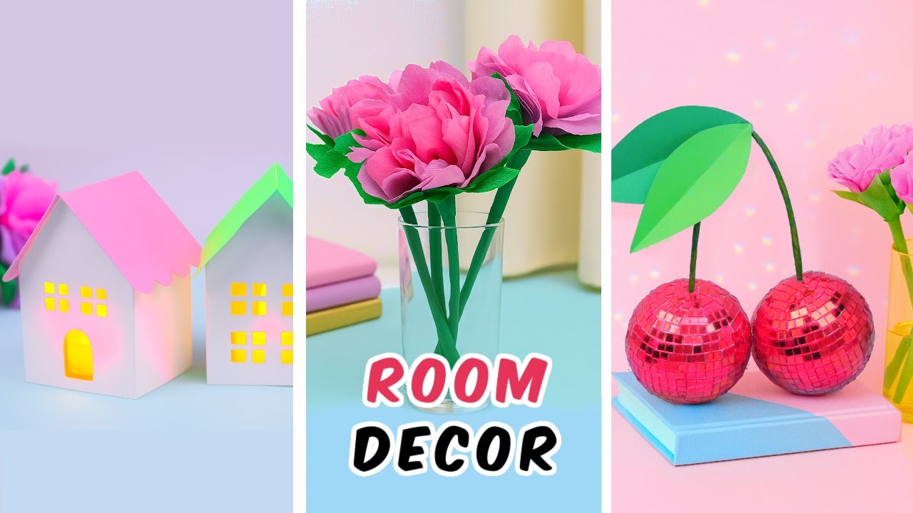 Creative Decor Ideas to Transform Your Room! 🎀 DIY Aesthetic and Cool ...