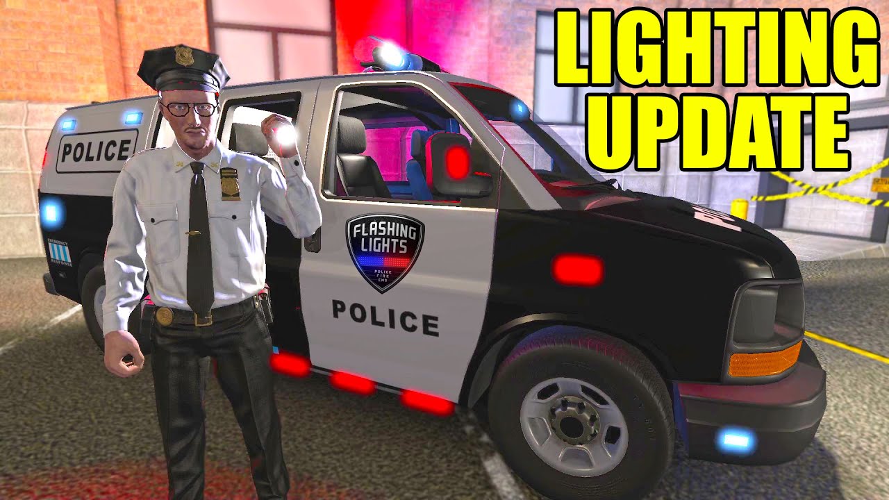 MASSIVE LIGHTING UPDATE | FL POLICE DEPARTMENT FLASHING LIGHTS GAME ...
