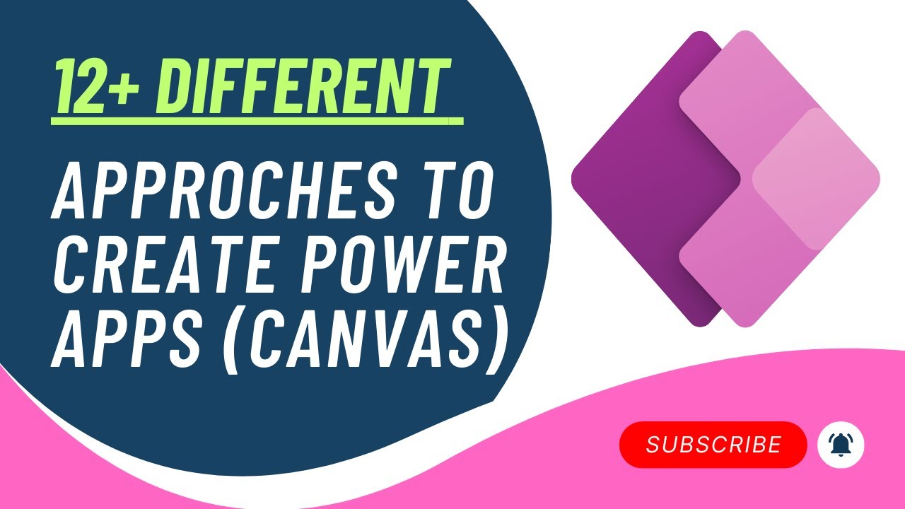Different Approach to create power apps - YouTube