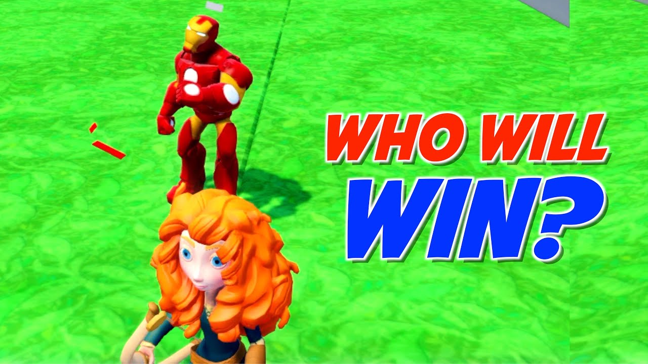 Iron Man vs Brave Merida | Superheroes | Disney Infinity - YouTube