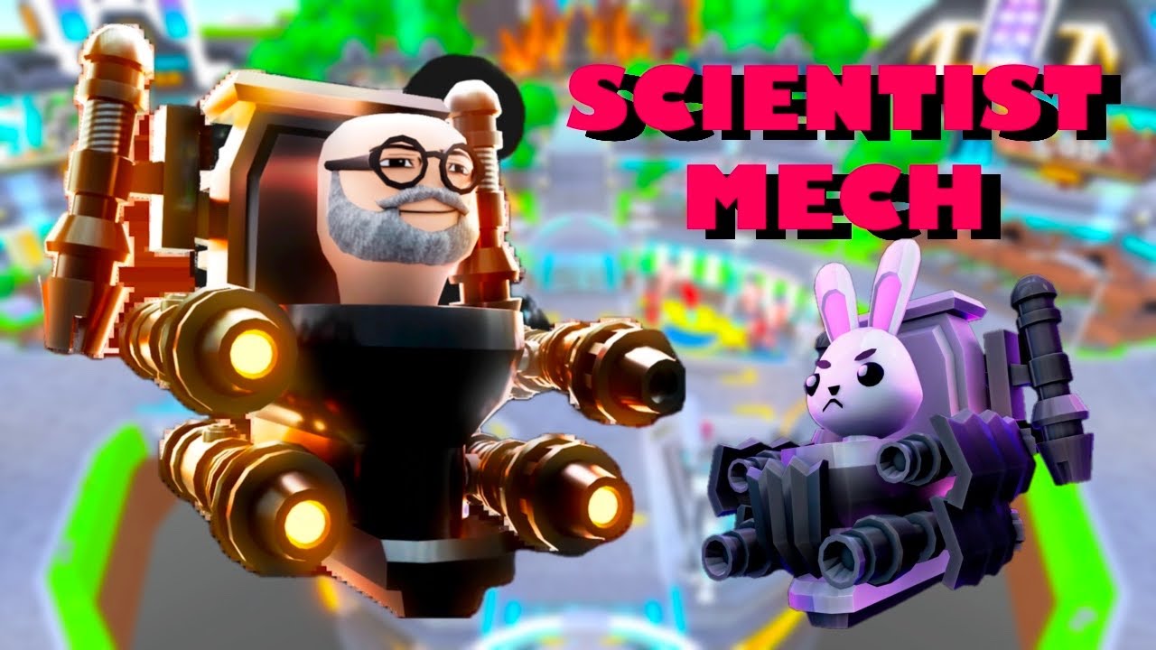 Только SCIENTIST MECH в Toilet Tower Defence #roblox - YouTube
