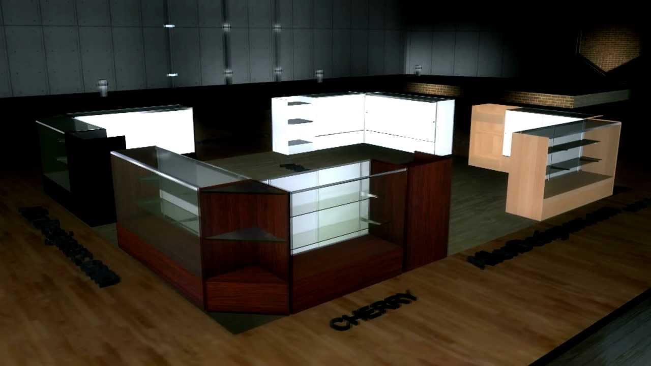 Store Counters and Glass Display Counters.avi - YouTube