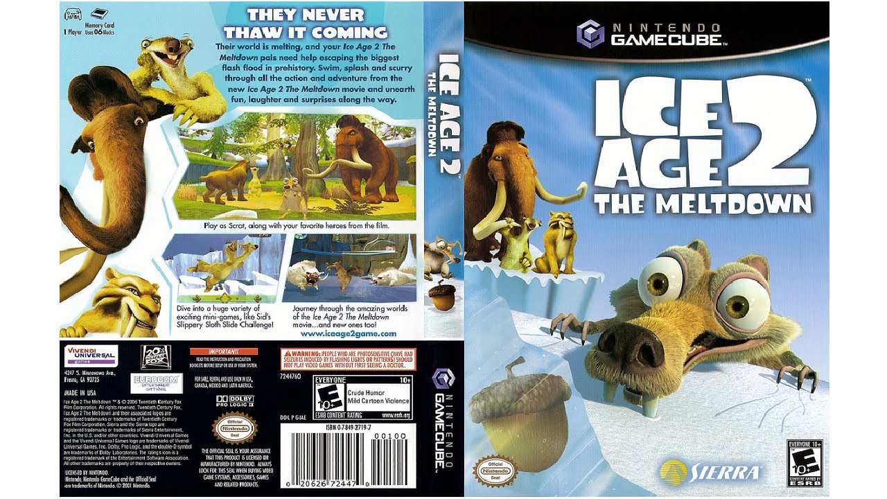 [NGC]Ice Age 2: The Meltdown Opening - YouTube