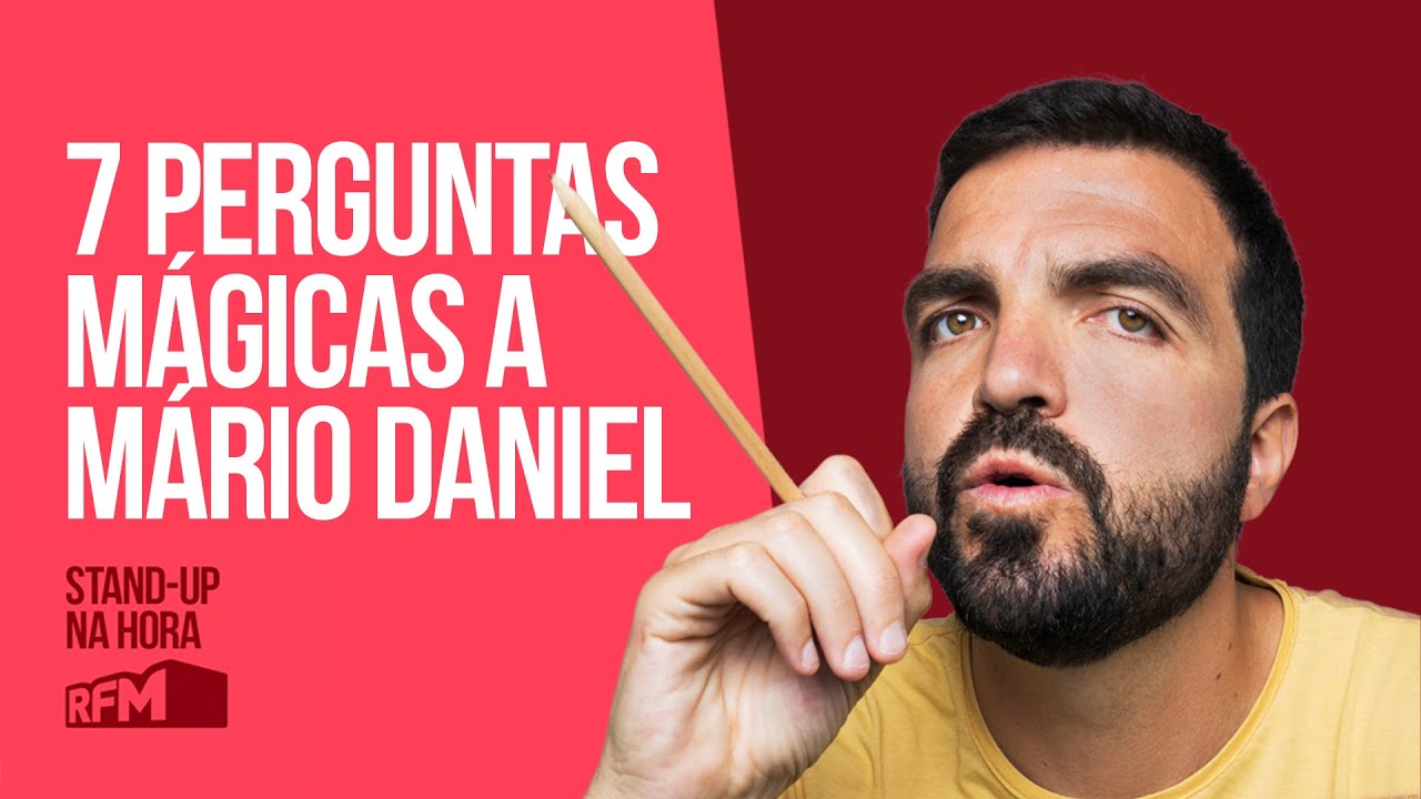 EP432 - "7 perguntas mágicas a Mário Daniel" - STAND UP NA HORA - YouTube