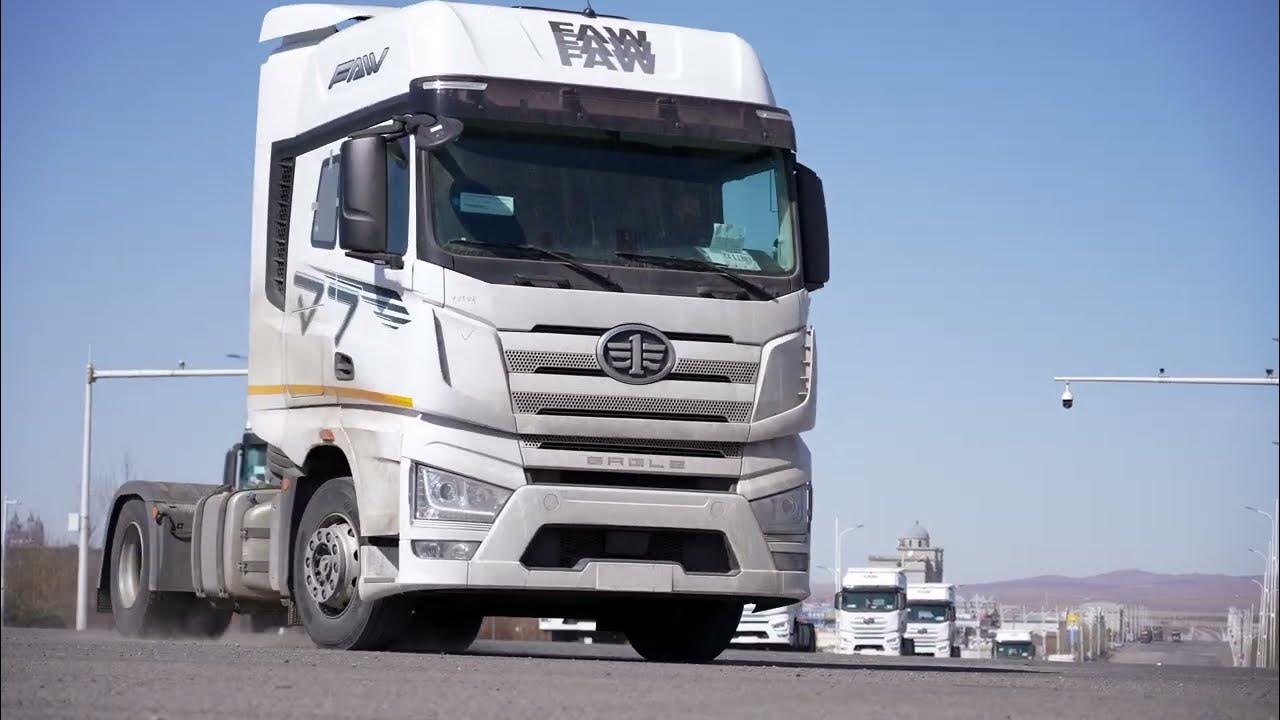 Tracto camión FAW J7 - YouTube