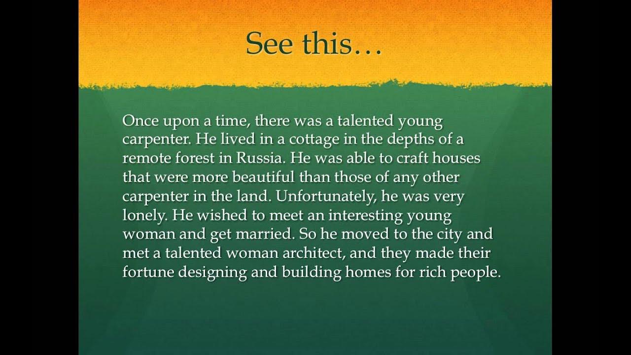 Six Sentence Story - YouTube