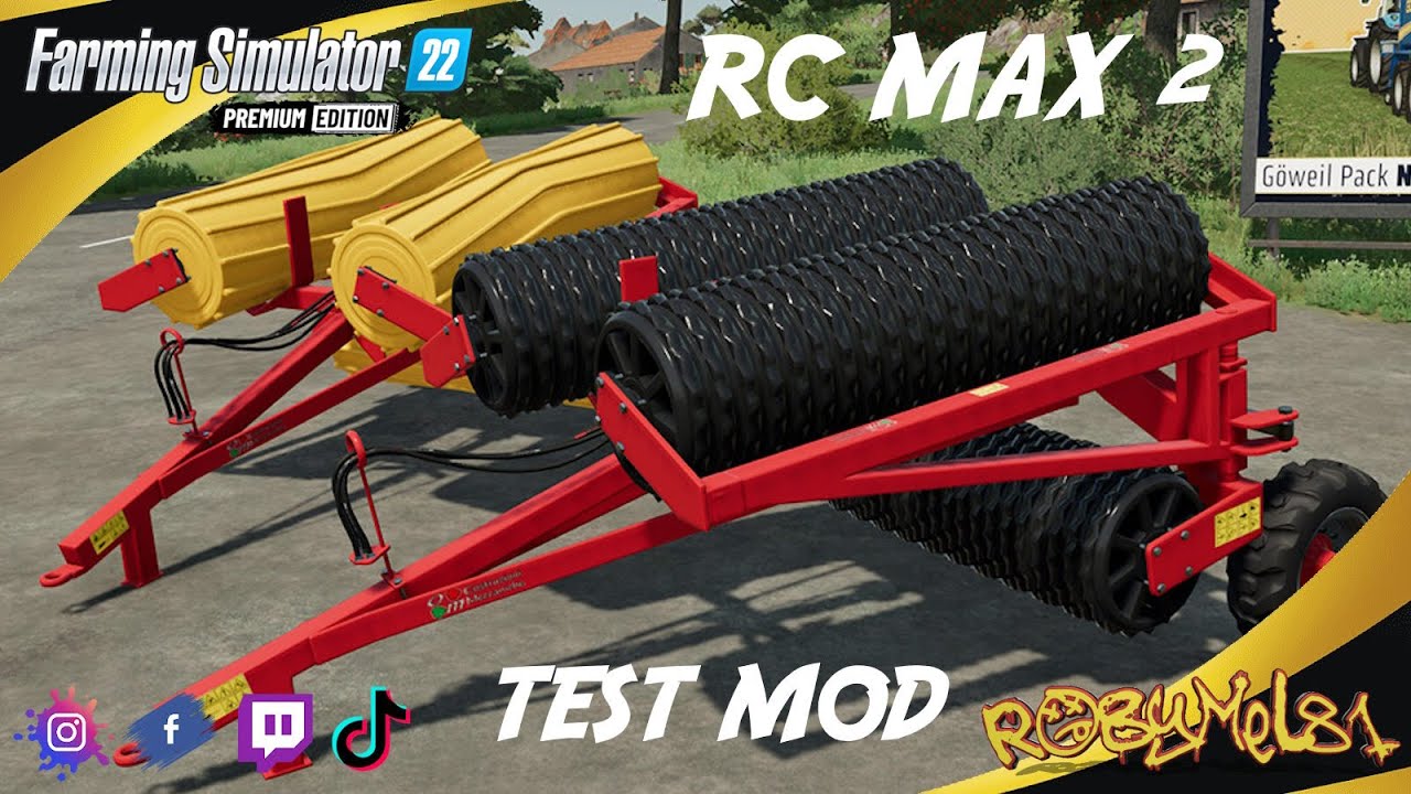 RC MAX 2 TEST MOD (Console/Pc) FS22 - YouTube