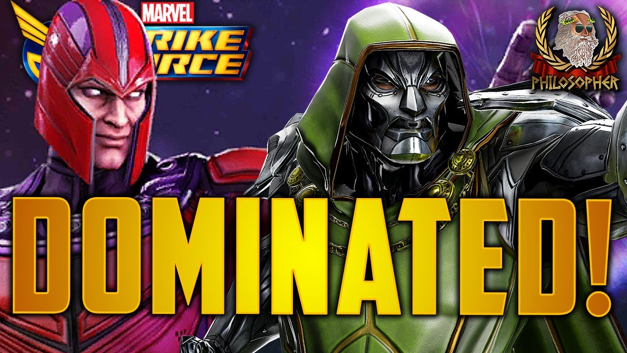 155k Punch Up on Dr. Doom, Magneto and Emma! - Marvel Strike Force ...
