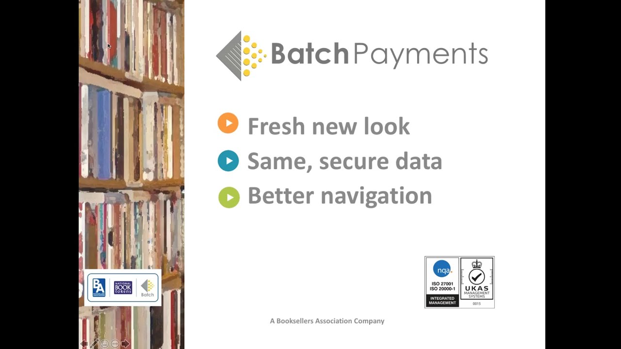1. New Batch Payments - YouTube