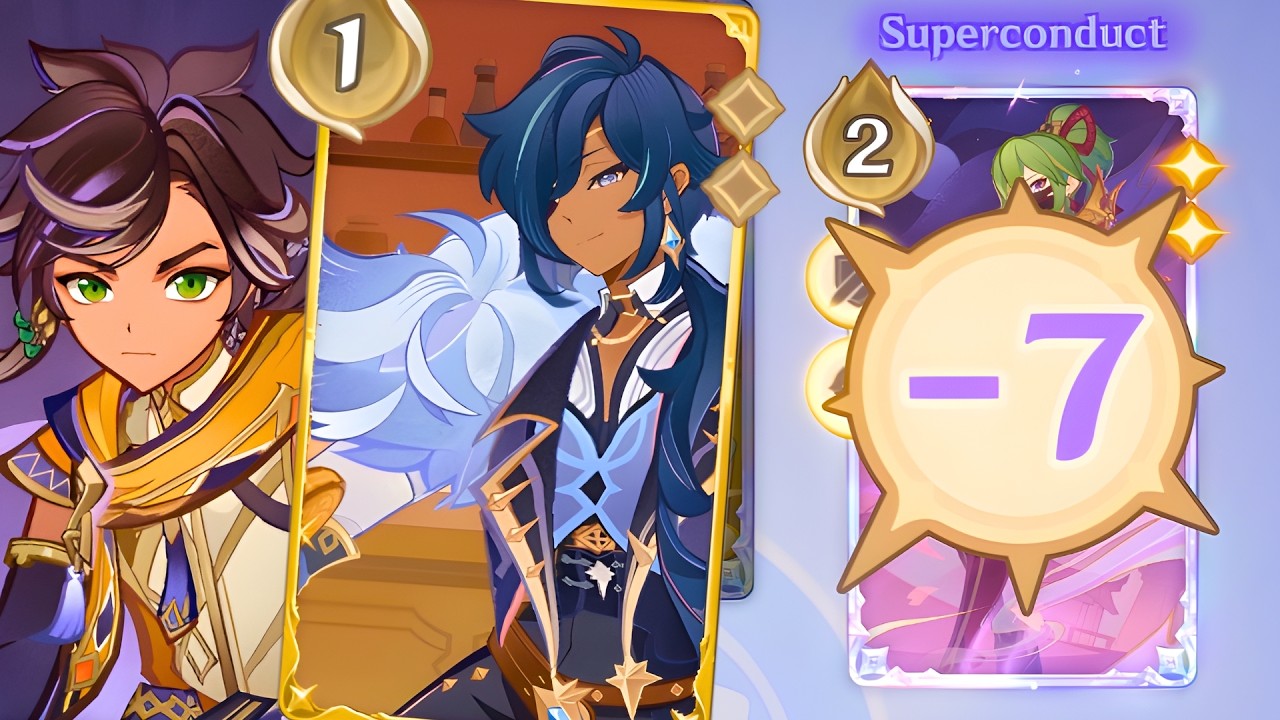 KAEYA SUPERCONDUCT IS AMAZING! 🤩 | Genshin TCG - YouTube