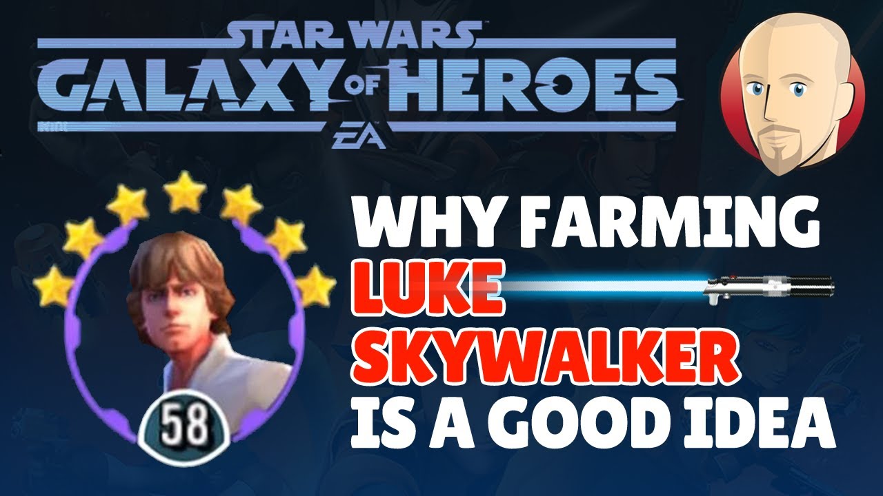 FGA - Why Farming Luke Skywalker Is A Good Idea ? - SWGOH - YouTube