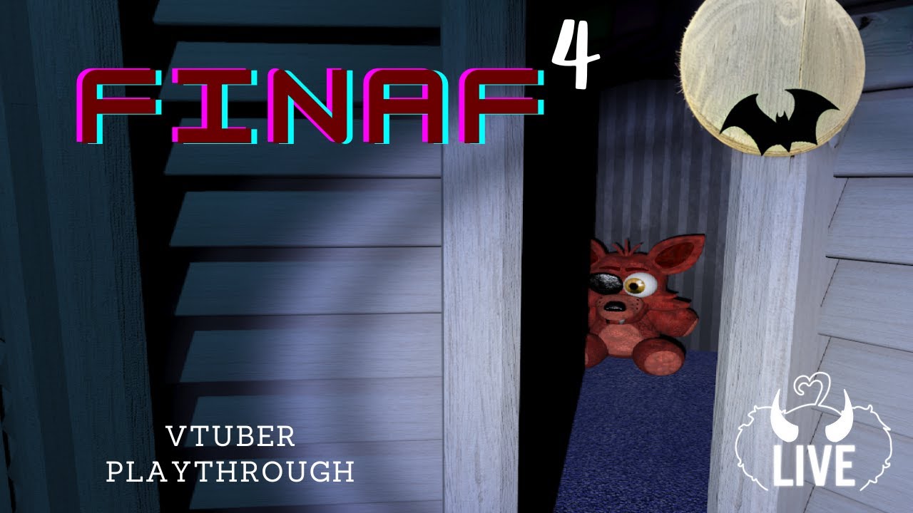 FNAF 4!! 1st time playthrough - Can i make it? no i will probably die ...