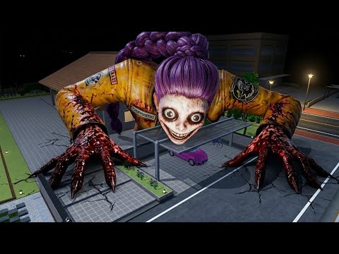 GIANT KPOP RUMI DEMON Takes Revenge on a Big Monster Infront of the House 😱| Sakura School Simulator
