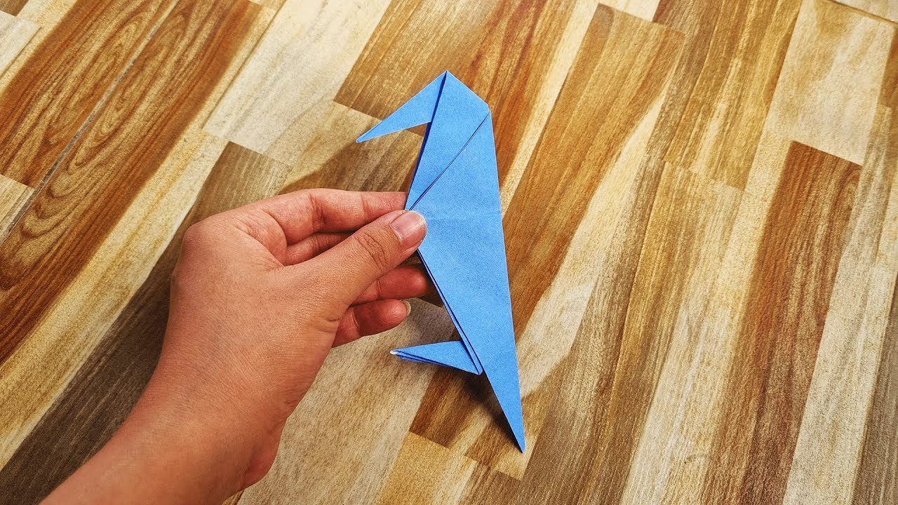 Origami Raven / Crow Easy Step by Step #2 - YouTube