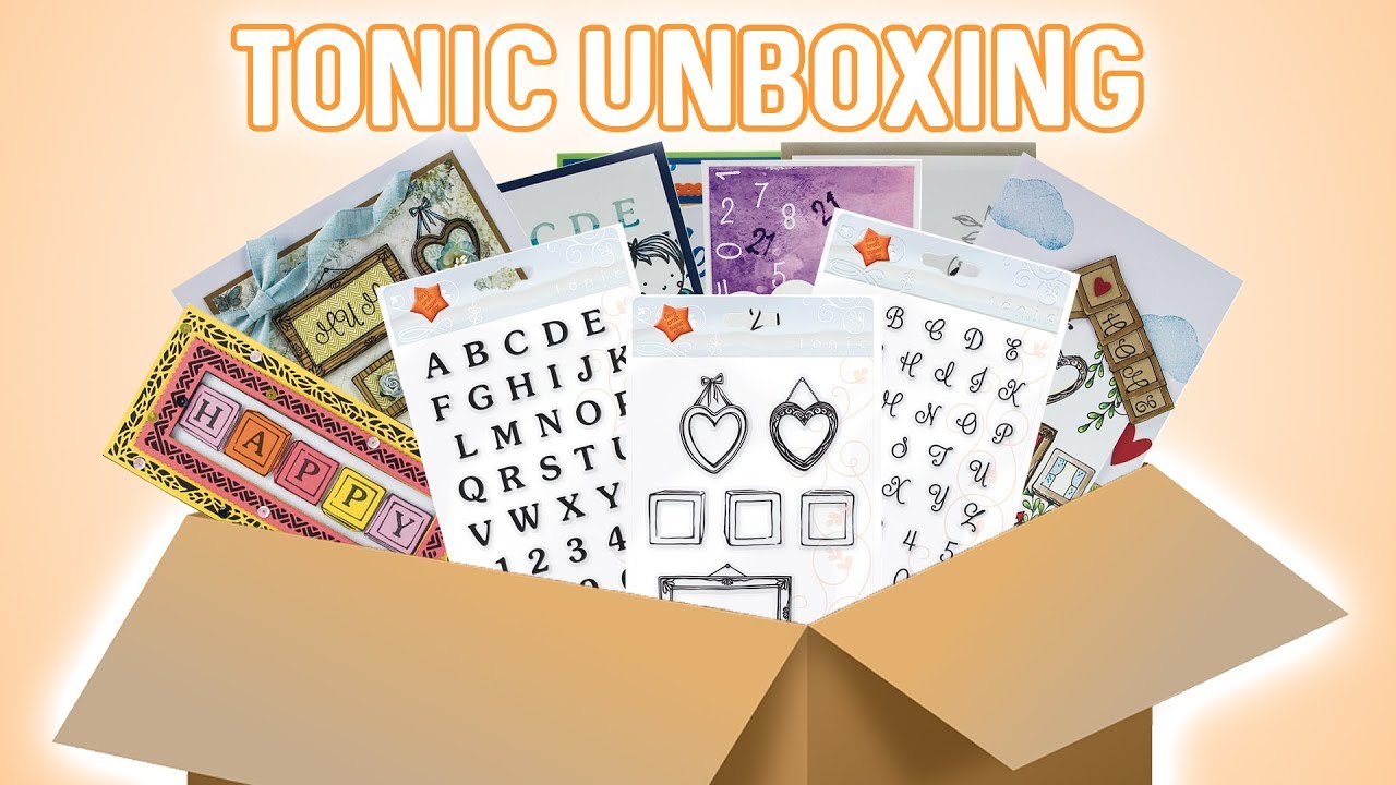 Tonic Studios - Alphabet and Frames - YouTube