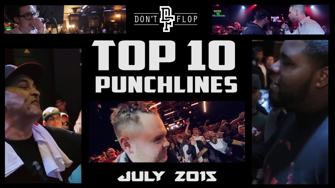 Top 10 Rap Battle Punchlines: July 2015 | Funny Compilation - YouTube