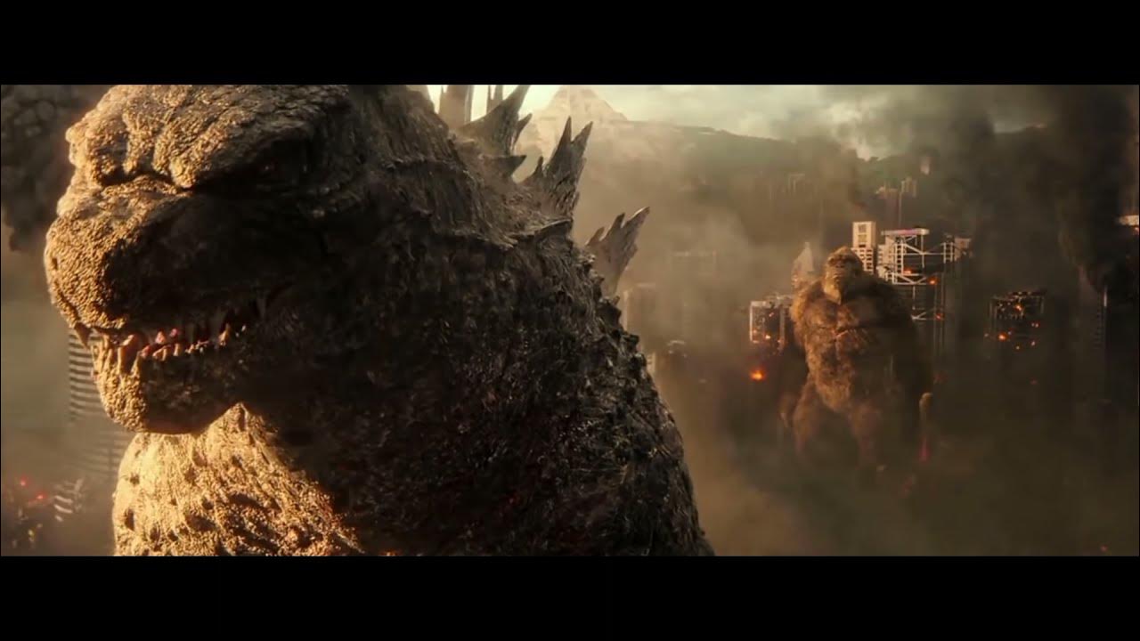 🔘King Kong's victory with Codzilla defeats Megacodzilla, the end of the ...