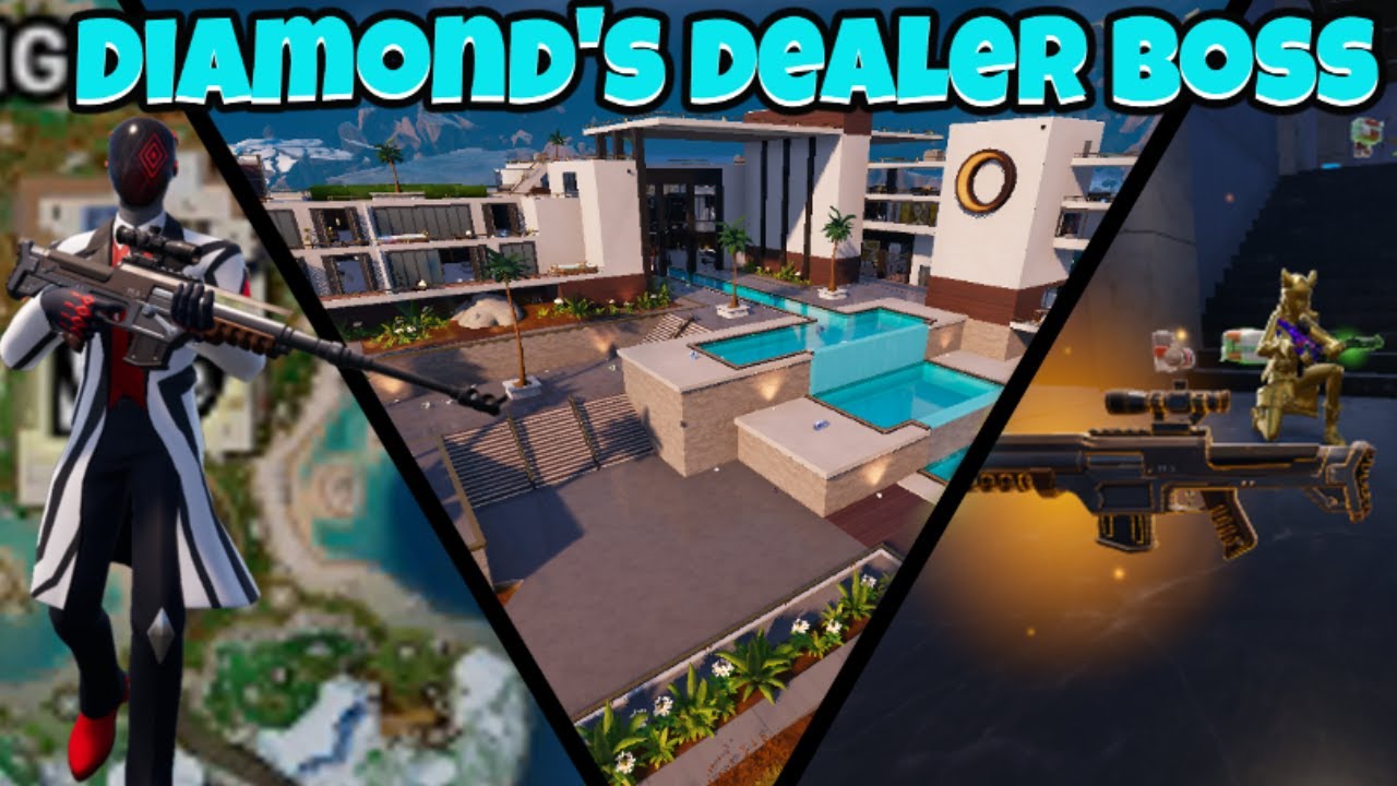 How to get the Mythic DMR In Fortnite Diamond's Dealer Boss and Vault ...