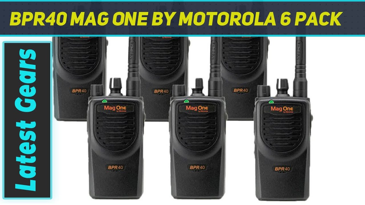 BPR40 Mag One by Motorola 6 Pack - Review 2023 - YouTube