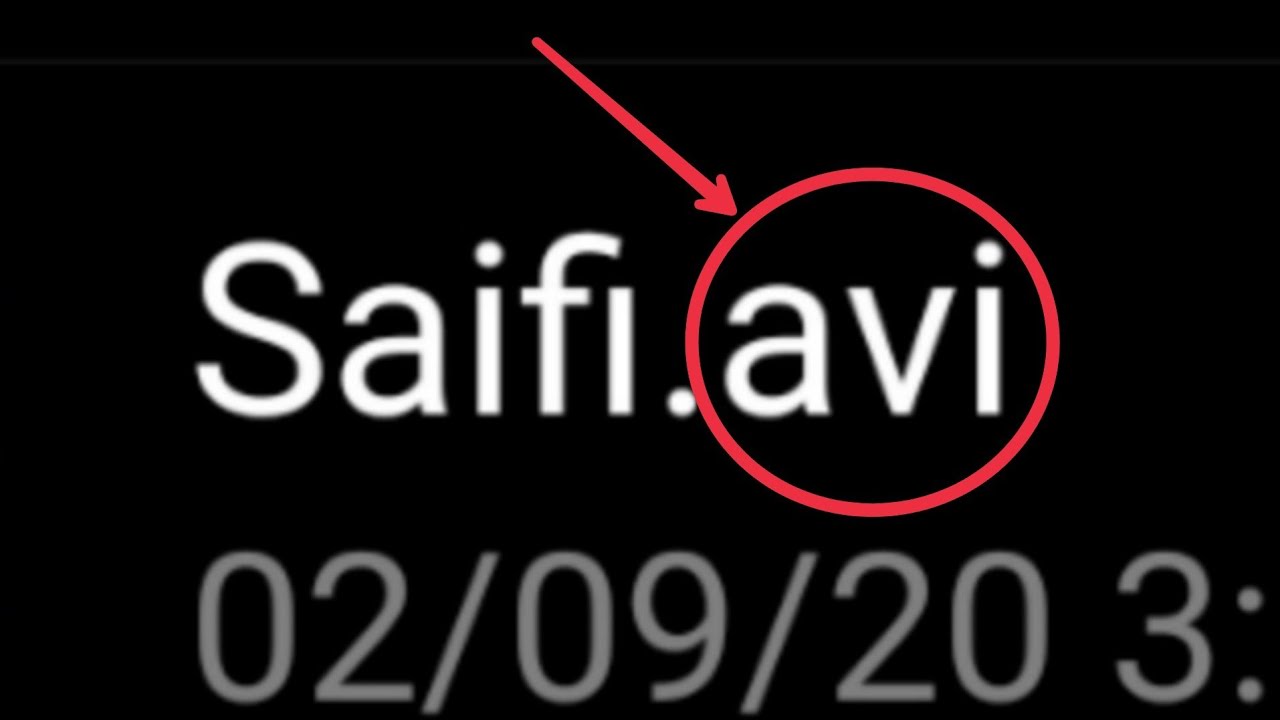How To Fix ( AVI ) Format Not Support Problem Solve in Android || AVI ...