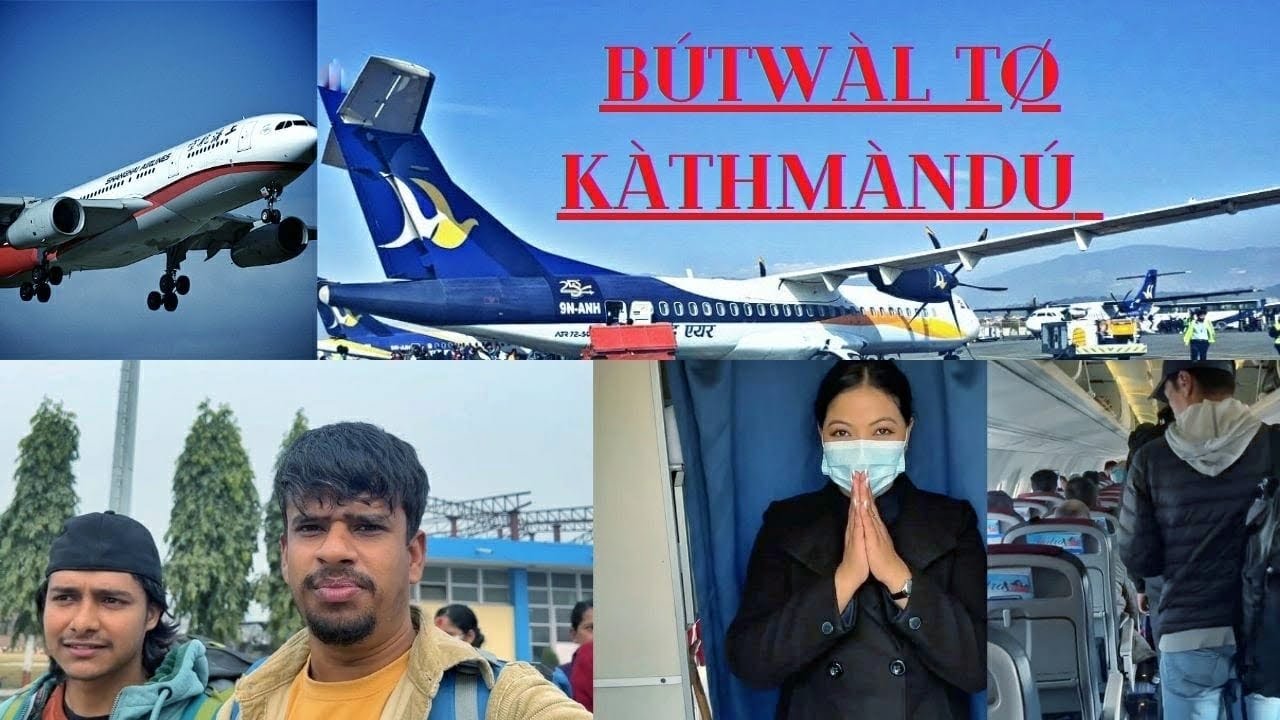 Aeroplane tour || Butwal to Ktm Tour ️ - YouTube