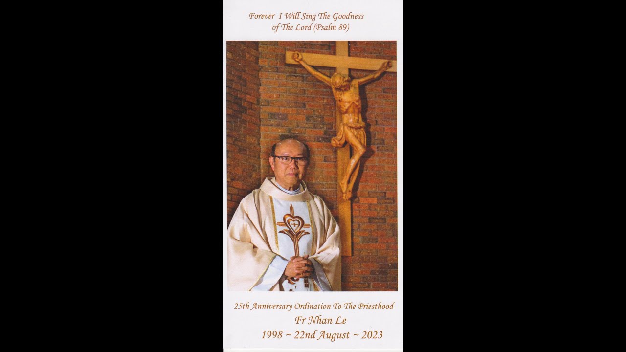 Fr Nhan Le's silver jubilee (1998-2023). St Martin De Porres - Avondale Heights - 4k Video - YouTube