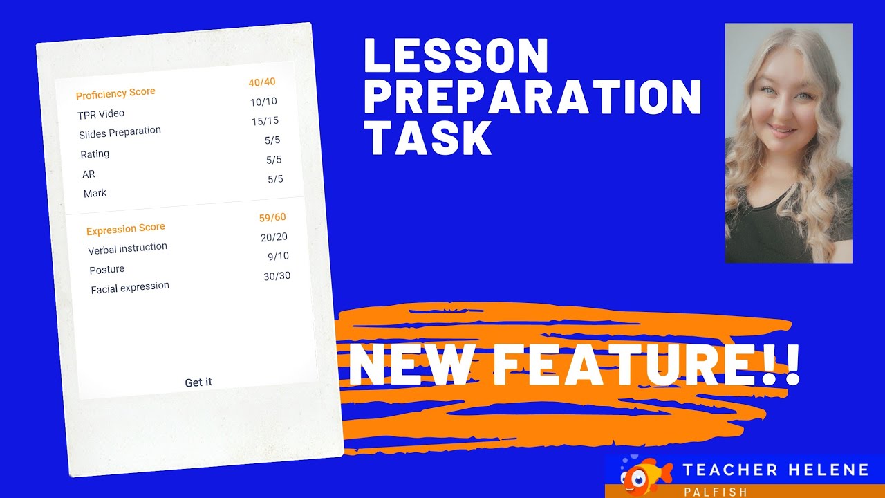 Palfish : Lesson preparation guide - YouTube