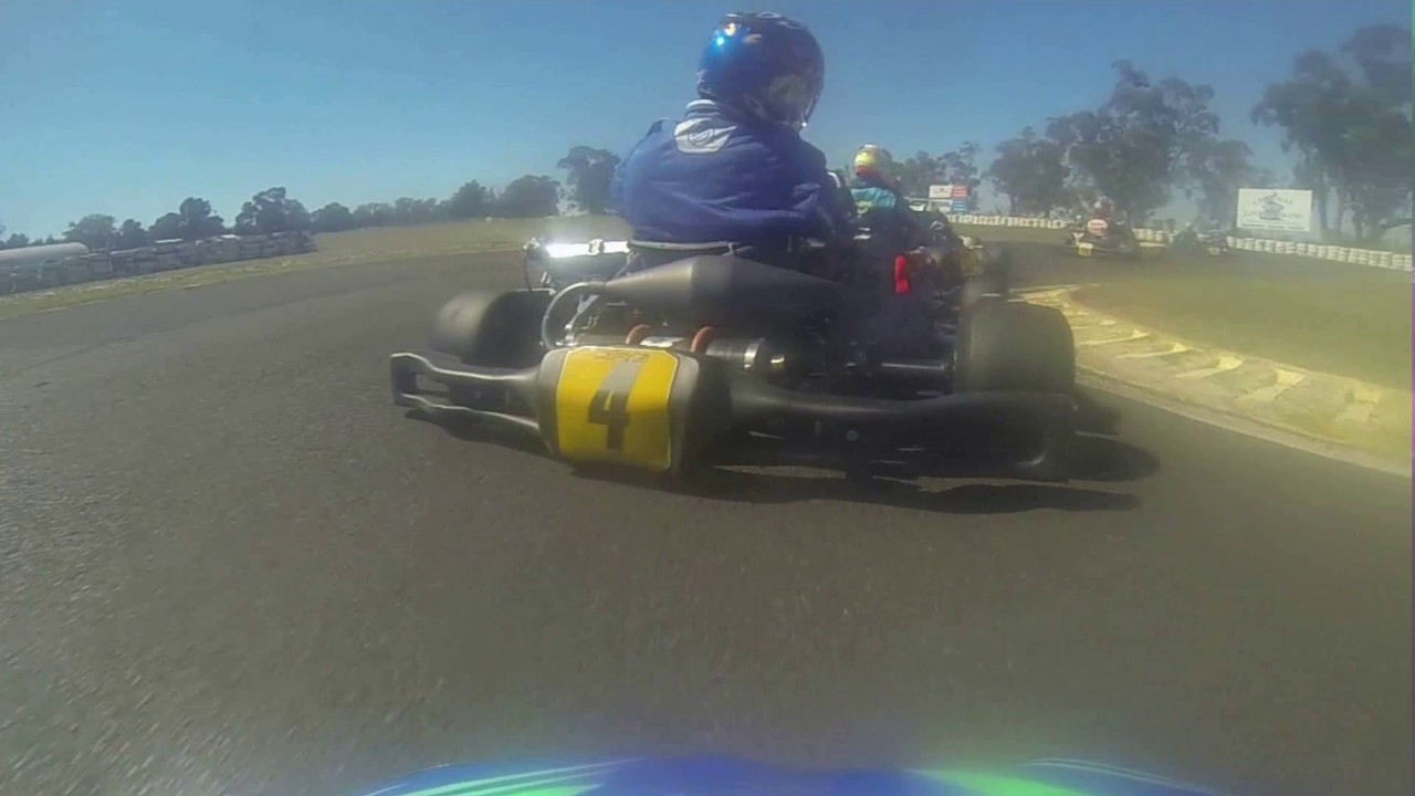 2016 NSW KZ2 Super Series, Round 4, Heat 1, onboard with Jack Westcombe ...