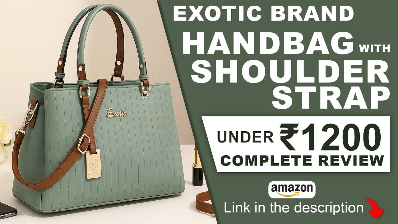 Exotic Handbags Review | Handbag with Shoulder Strap | Women Bag Under ...