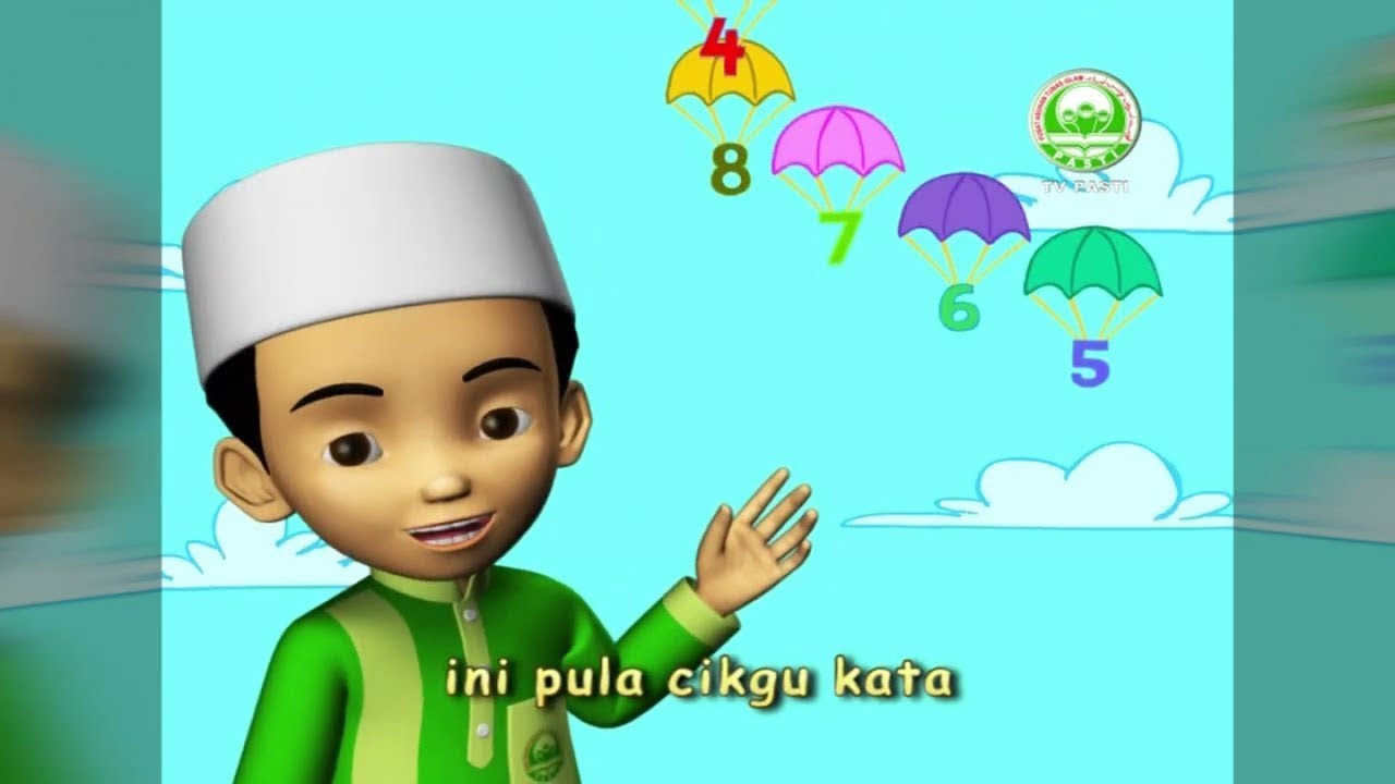 Animasi Muzikal PASTI - Kenal Angka - YouTube