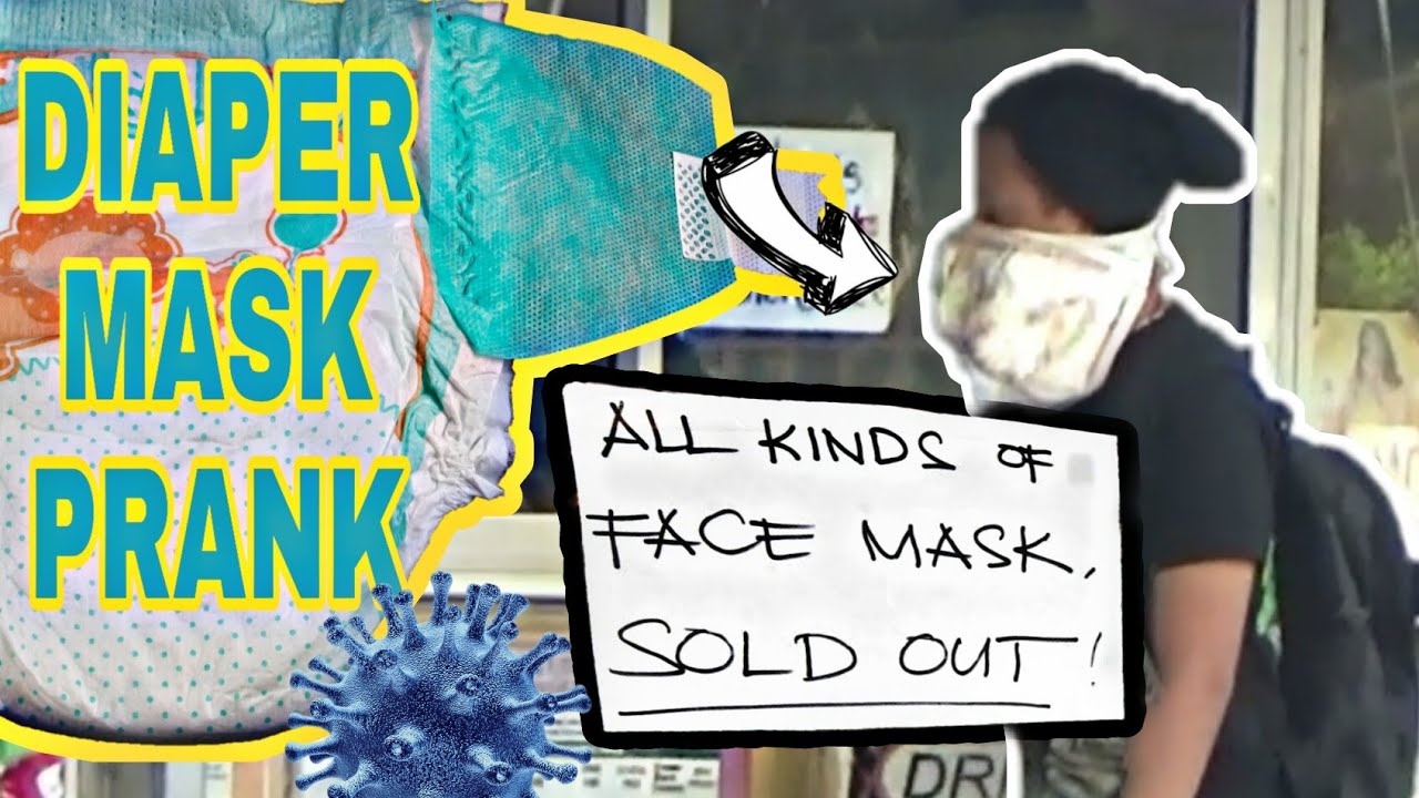 CORONA VIRUS "PRANK?" Anti Ncov , DIAPER MASK - YouTube