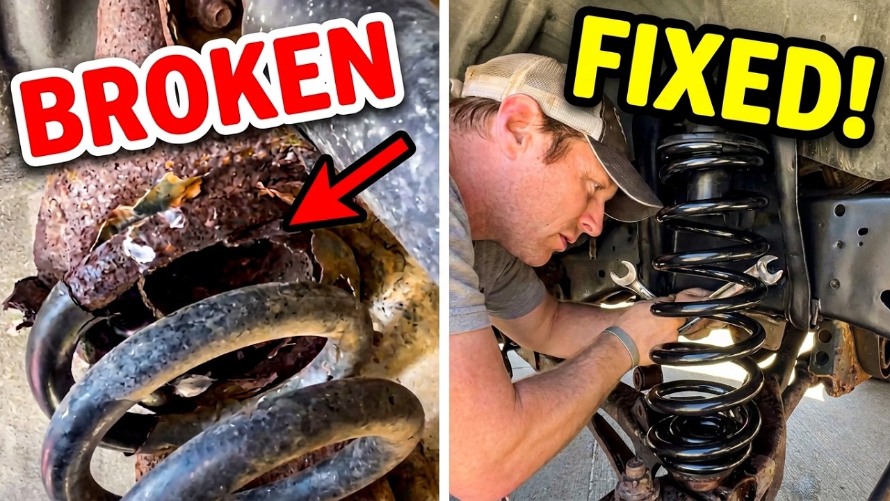 did the coil springs go BAD on my OBS Ford F-150? - YouTube