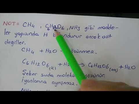 Asit nedir asitlerin özellikleri